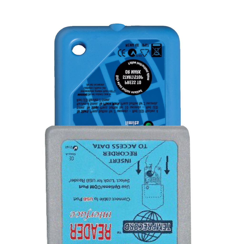 Data logger in reader interface - Temprecord International Limited